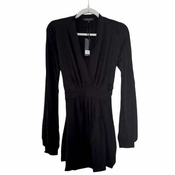 Vertigo Paris | Tops | Vertigo Paris Long Sleeve Babydoll Tunic In ...